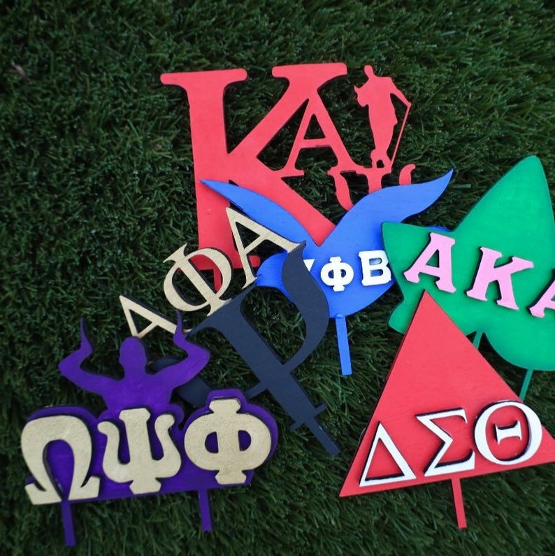 Omega Psi Phi Cake Topper - Que Dog Cake Topper - Etsy