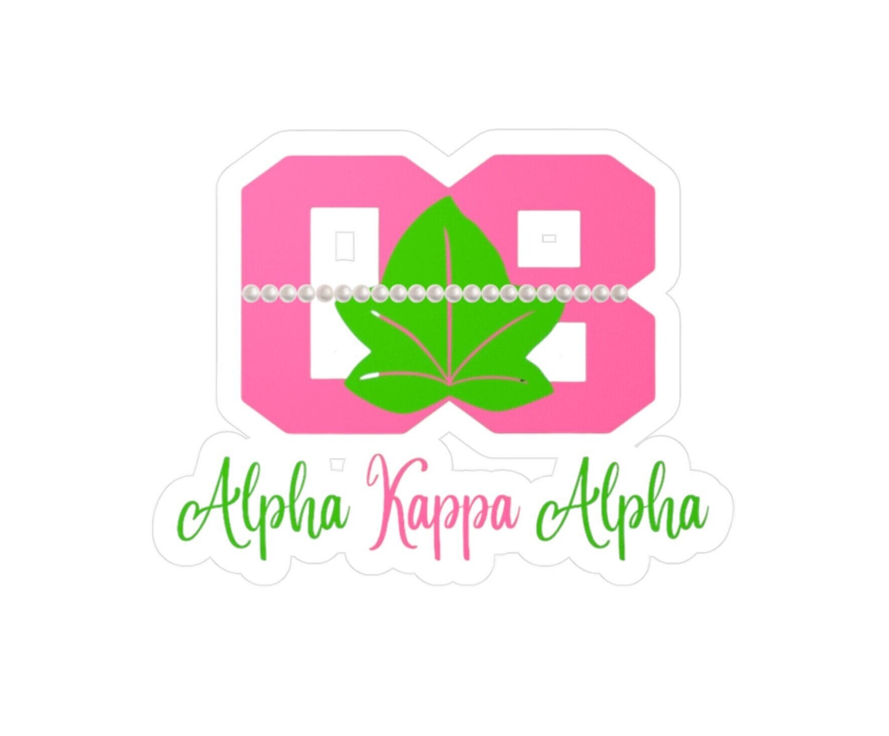 Alpha Kappa Alpha Sticker - Etsy