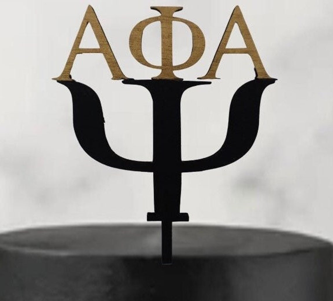Alpha Phi Alpha Cake Topper Alpha Cake Topper - Etsy