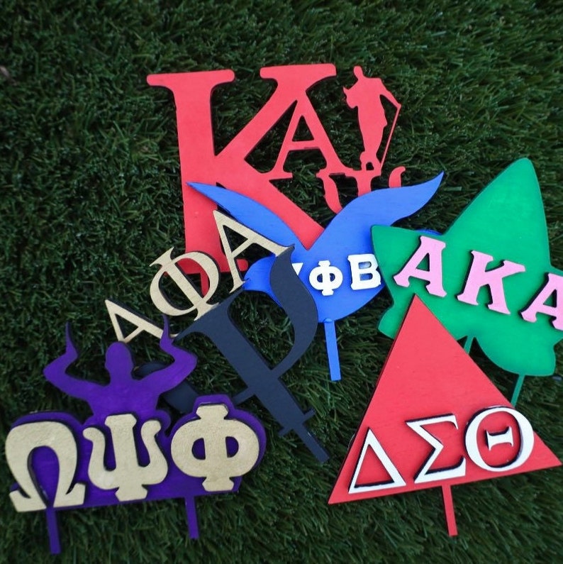 Alpha Phi Alpha Cake Topper - Alpha Cake Topper - Etsy