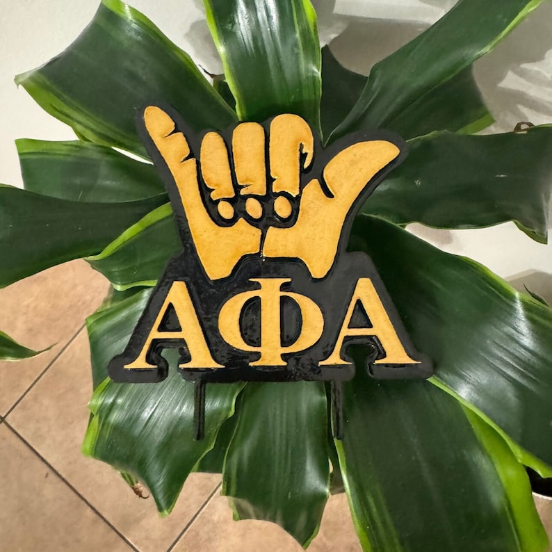 Alpha Phi Alpha Cake Topper - Etsy