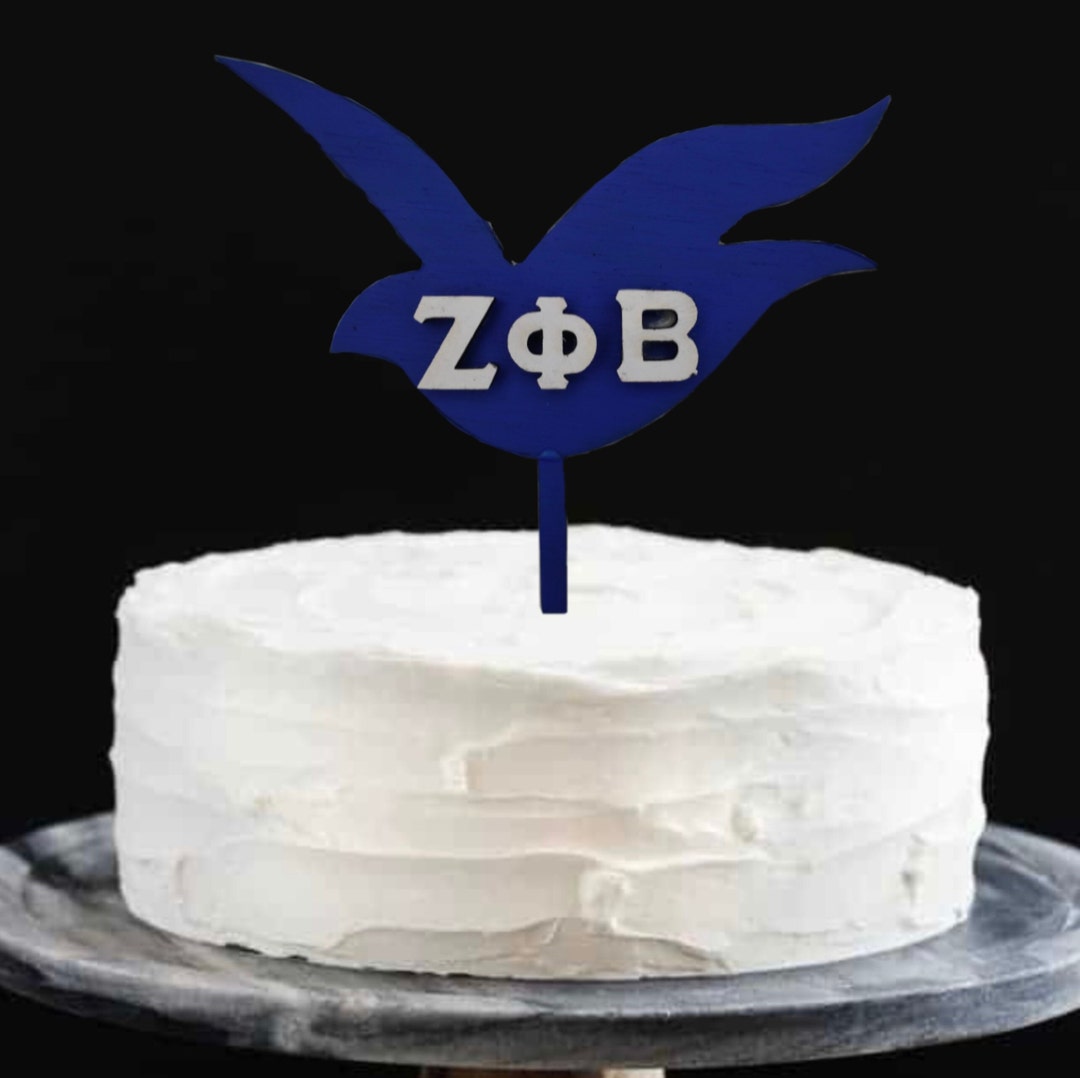 Zeta Phi Beta Cake Topper - Etsy