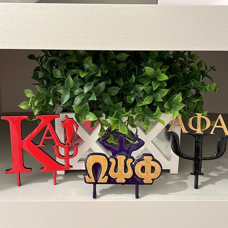 Alpha Phi Alpha Cake Topper - Alpha Cake Topper - Etsy