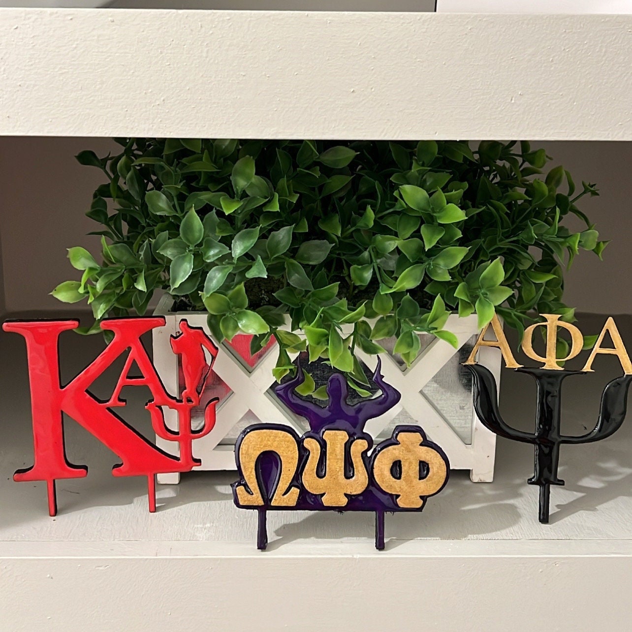 Alpha Phi Alpha Cake Topper - Alpha Cake Topper - Etsy