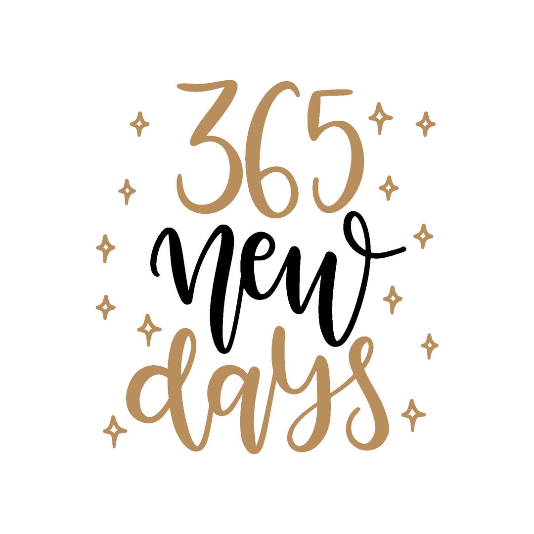 365 New Days Image Ready to Print - Etsy