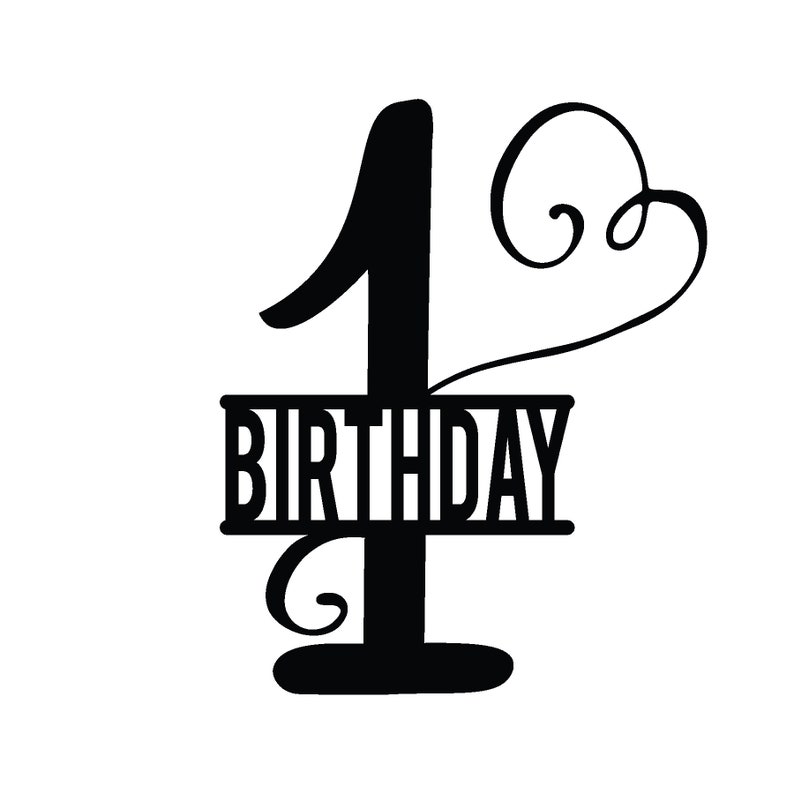 1st Birthday - Ready to Use Image - Etsy