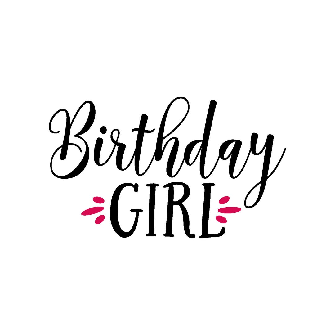 Birthday Girl Ready to Use Image - Etsy