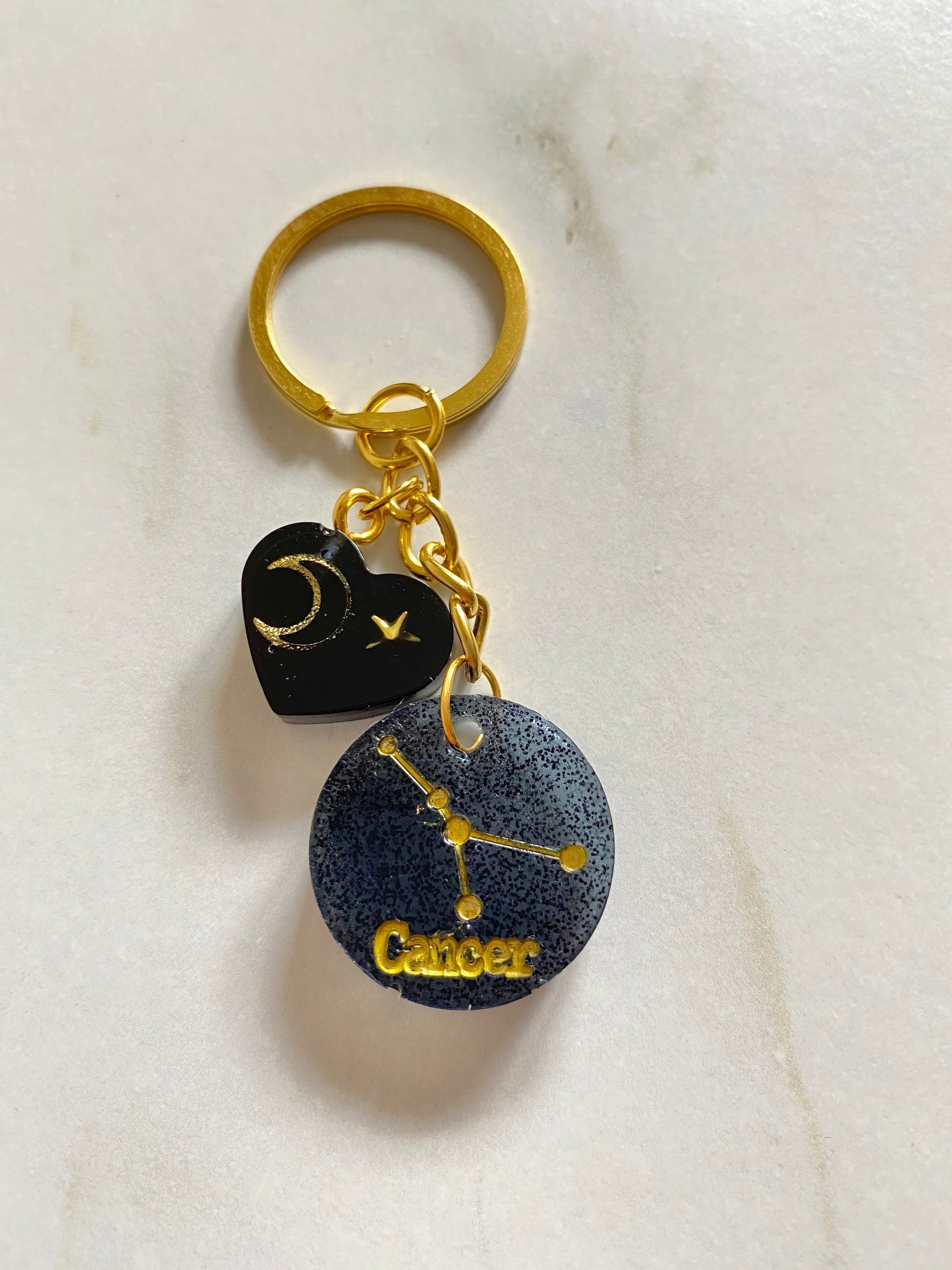 Star Sign, Zodiac Sign, Star Constellation Keychains, Cute Gifts, Resin ...
