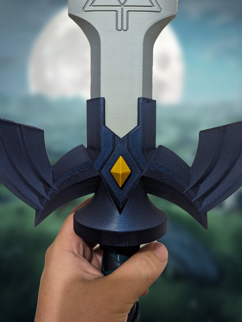 Master Sword Replica Original Corrupted 3D Printed Tears Kingdom - Etsy