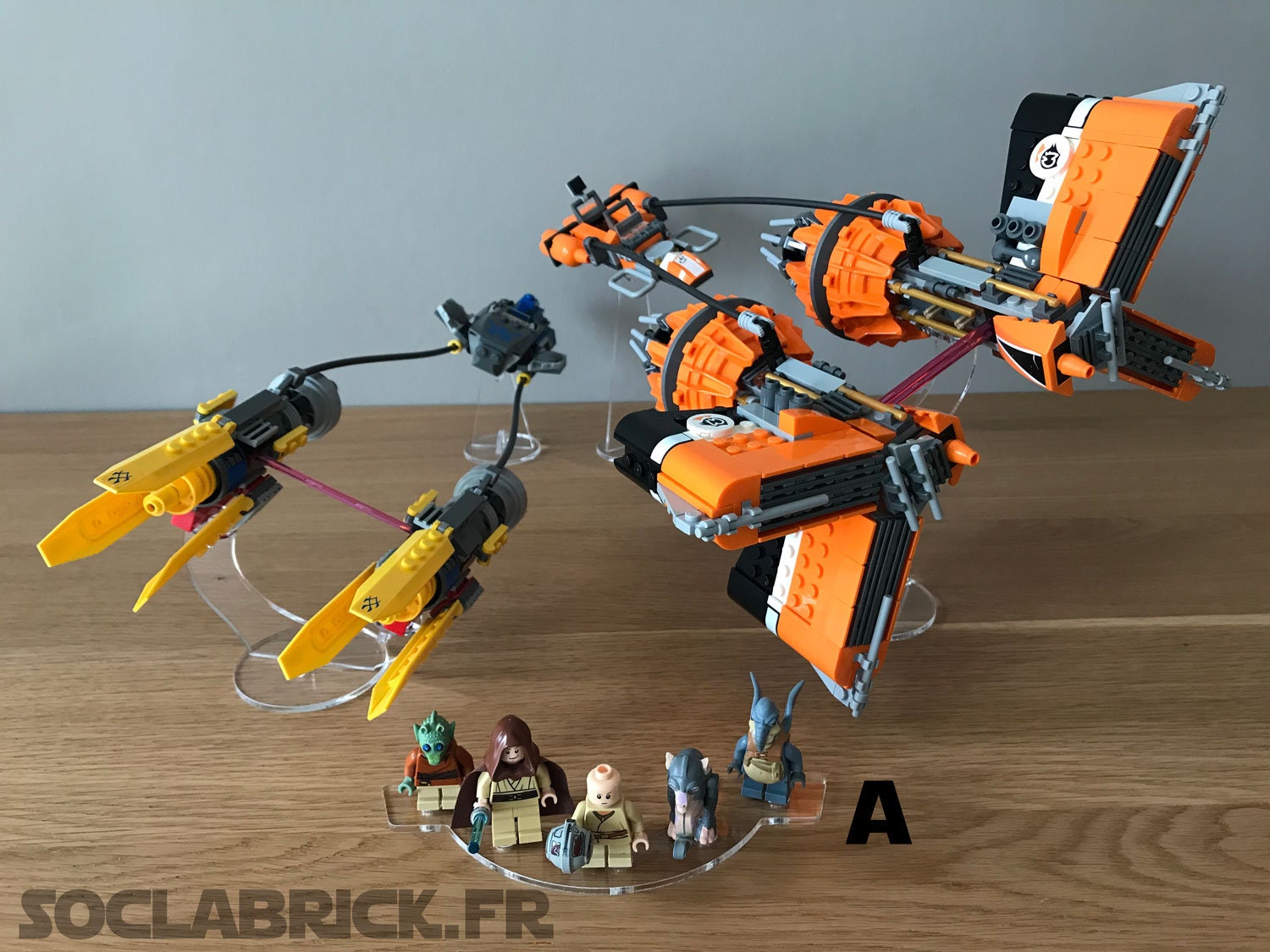 Lego 7962 Podracers Support Base Display Stand Etsy