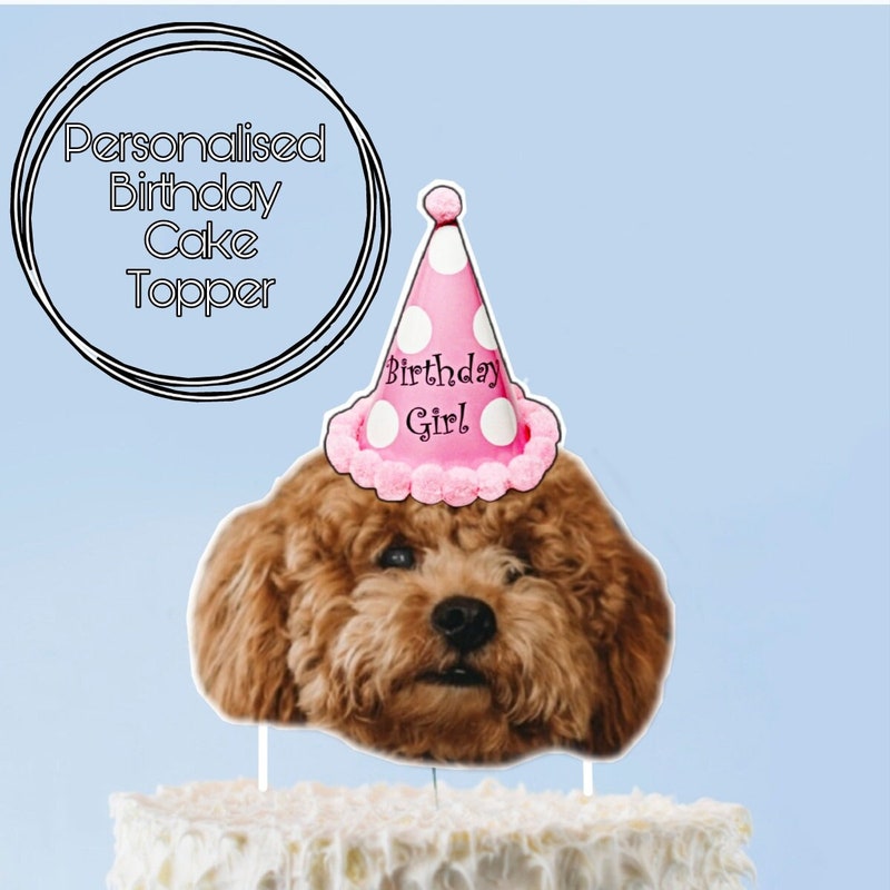 Dog Cake Topper - Etsy