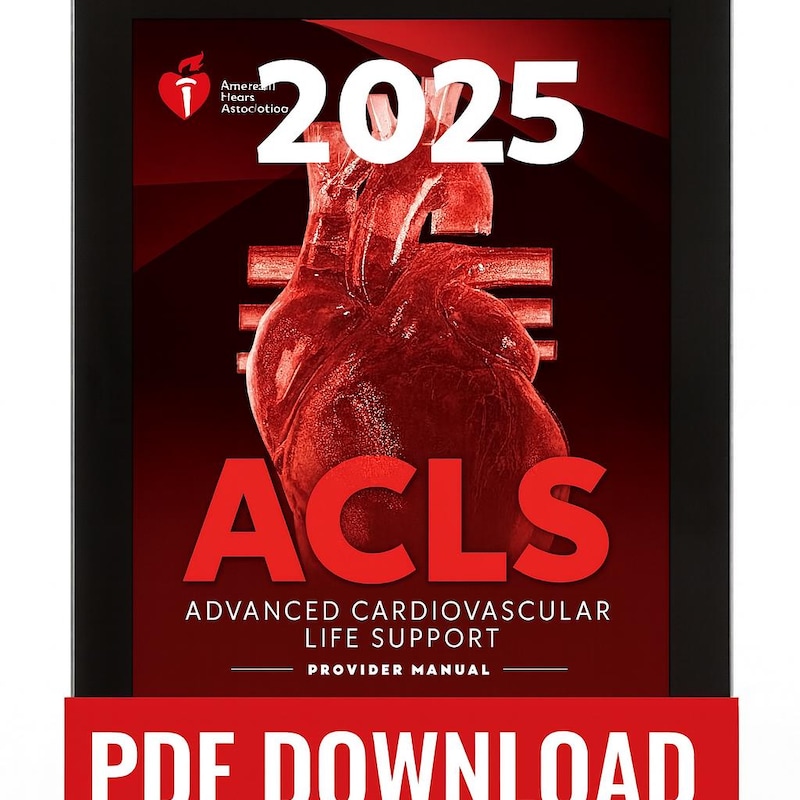Acls 2025 Study Guide - Etsy