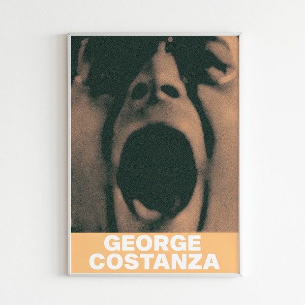 Costanza Poster - Etsy