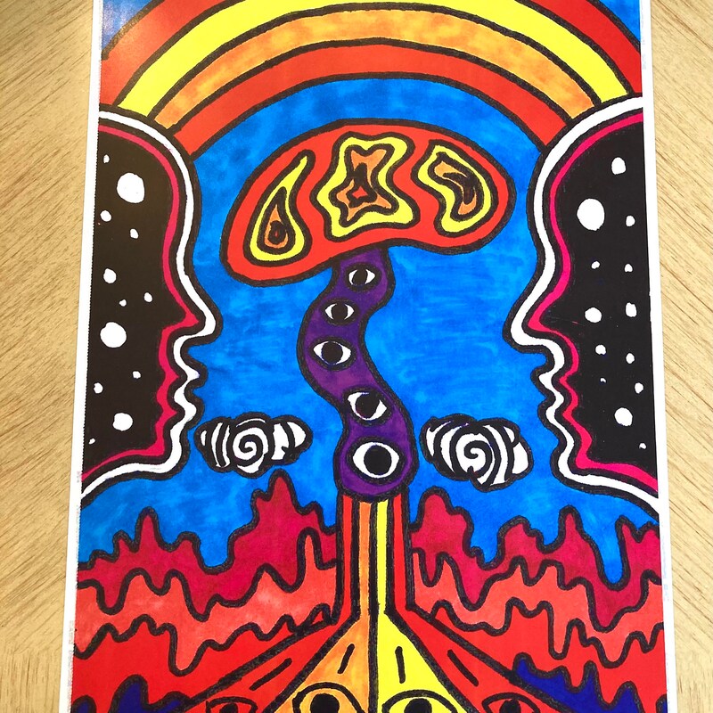 Rainbow Connection Print - Etsy