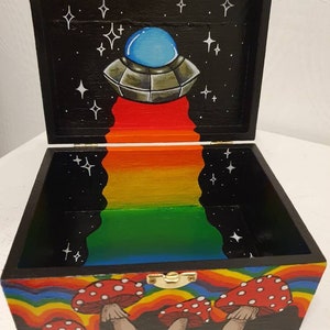 Custom Painted Wooden Boxes - Etsy