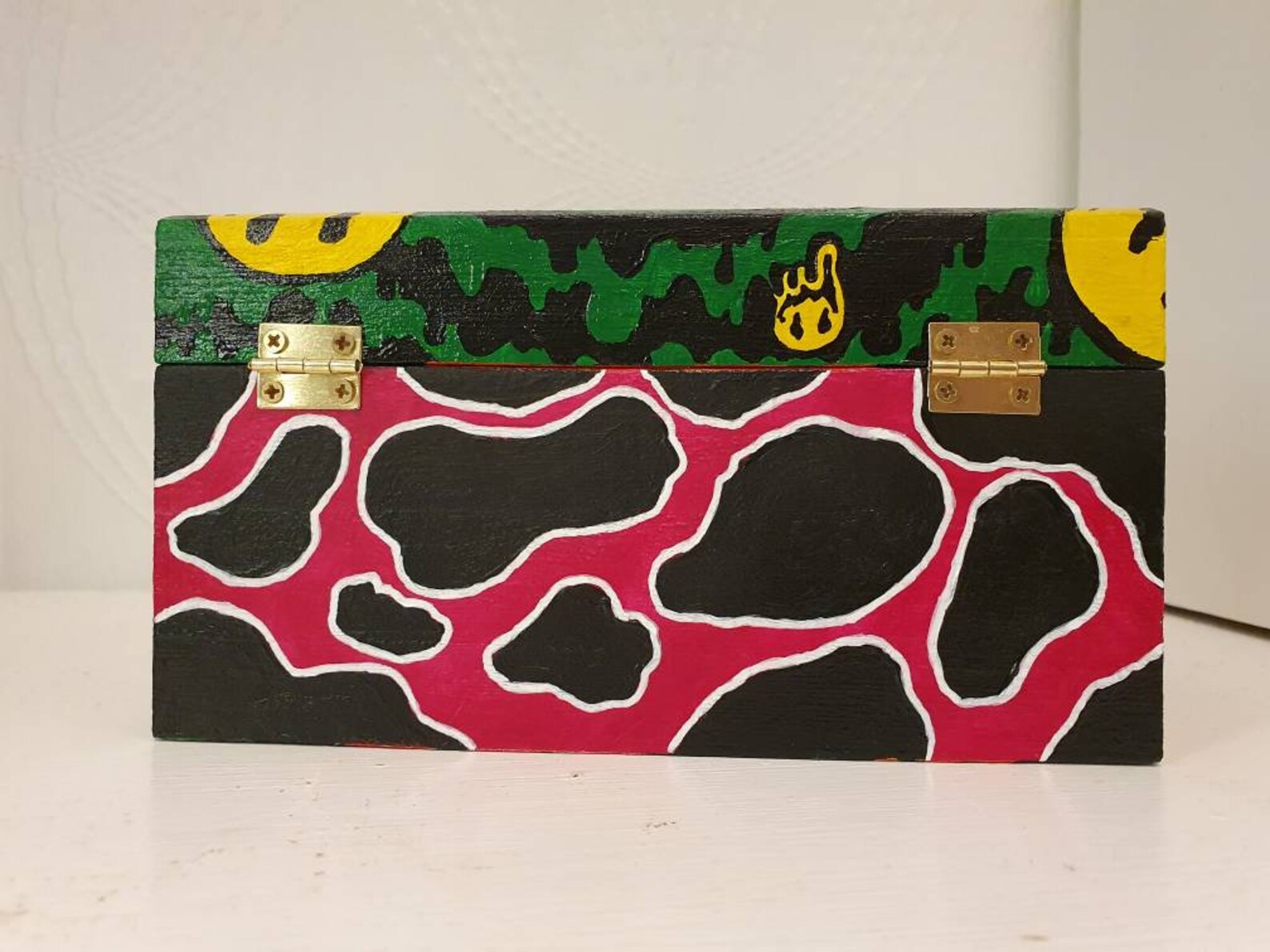 Custom Painted Wooden Boxes - Etsy