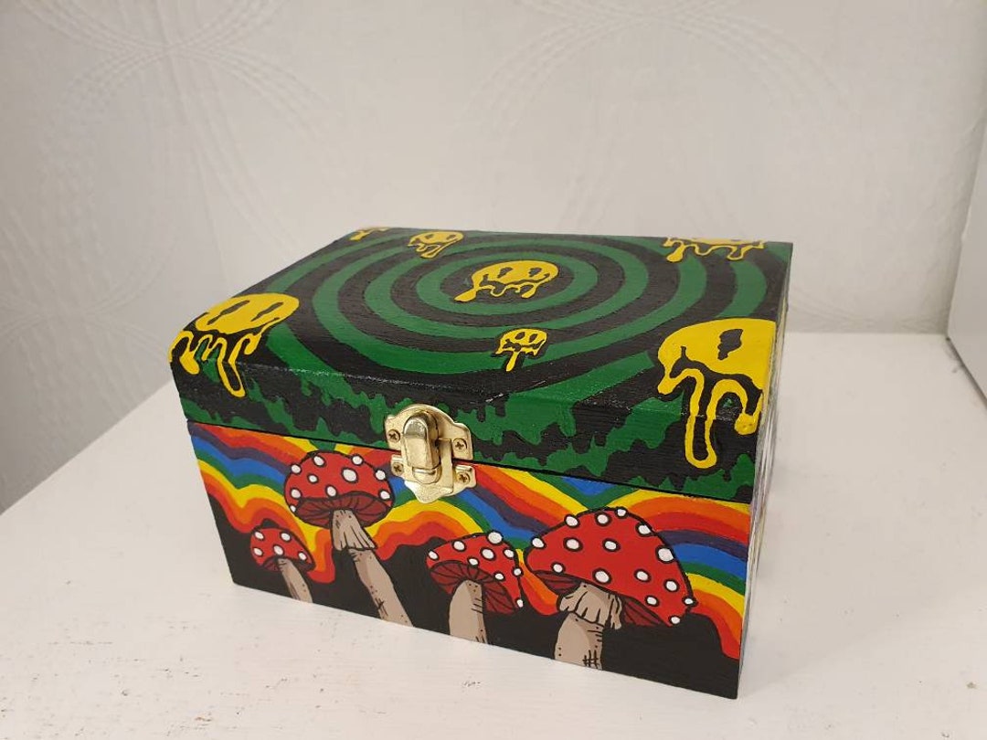 Custom Painted Wooden Boxes - Etsy