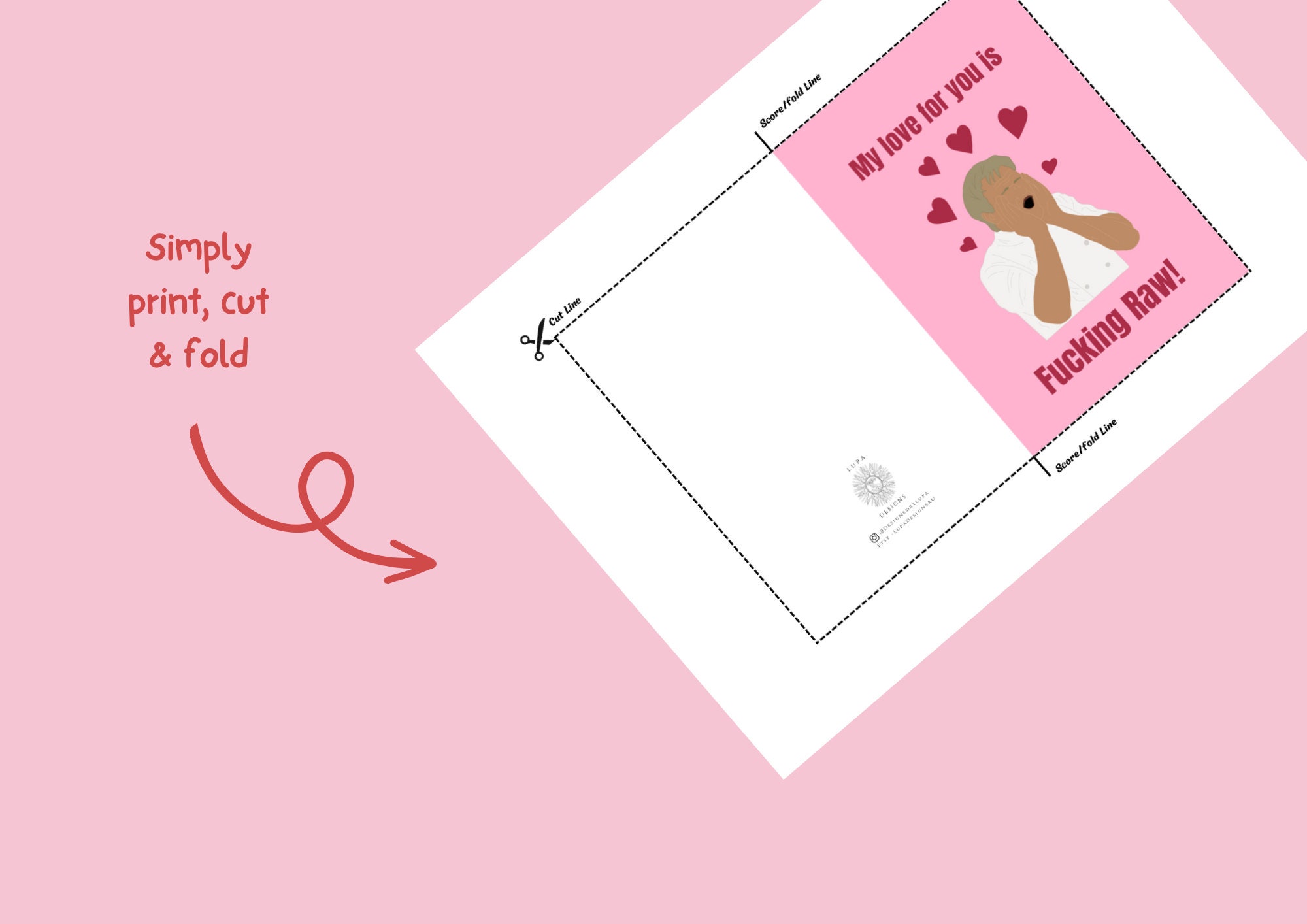 Gordon Ramsay Romantic Card • Digital Greeting Card • Printable ...