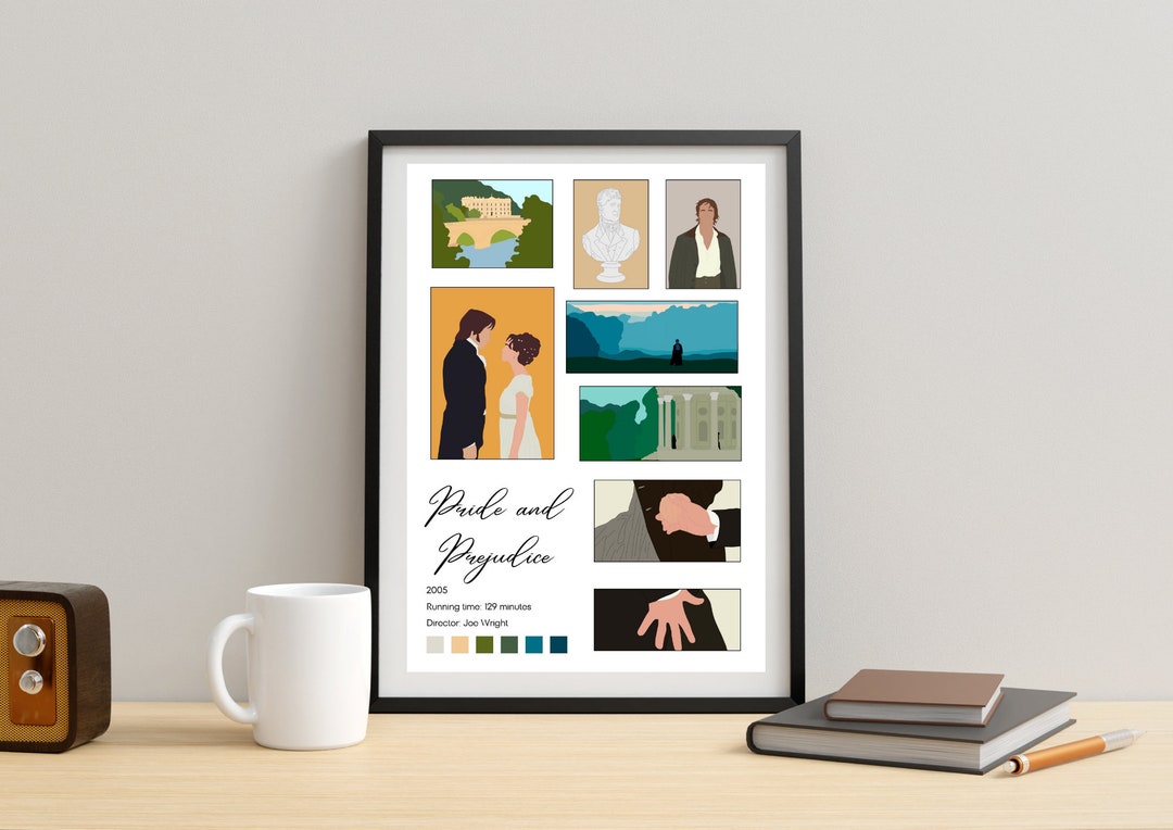 Pride and Prejudice 2005 Digital Print • Movie Poster • Digital Print ...
