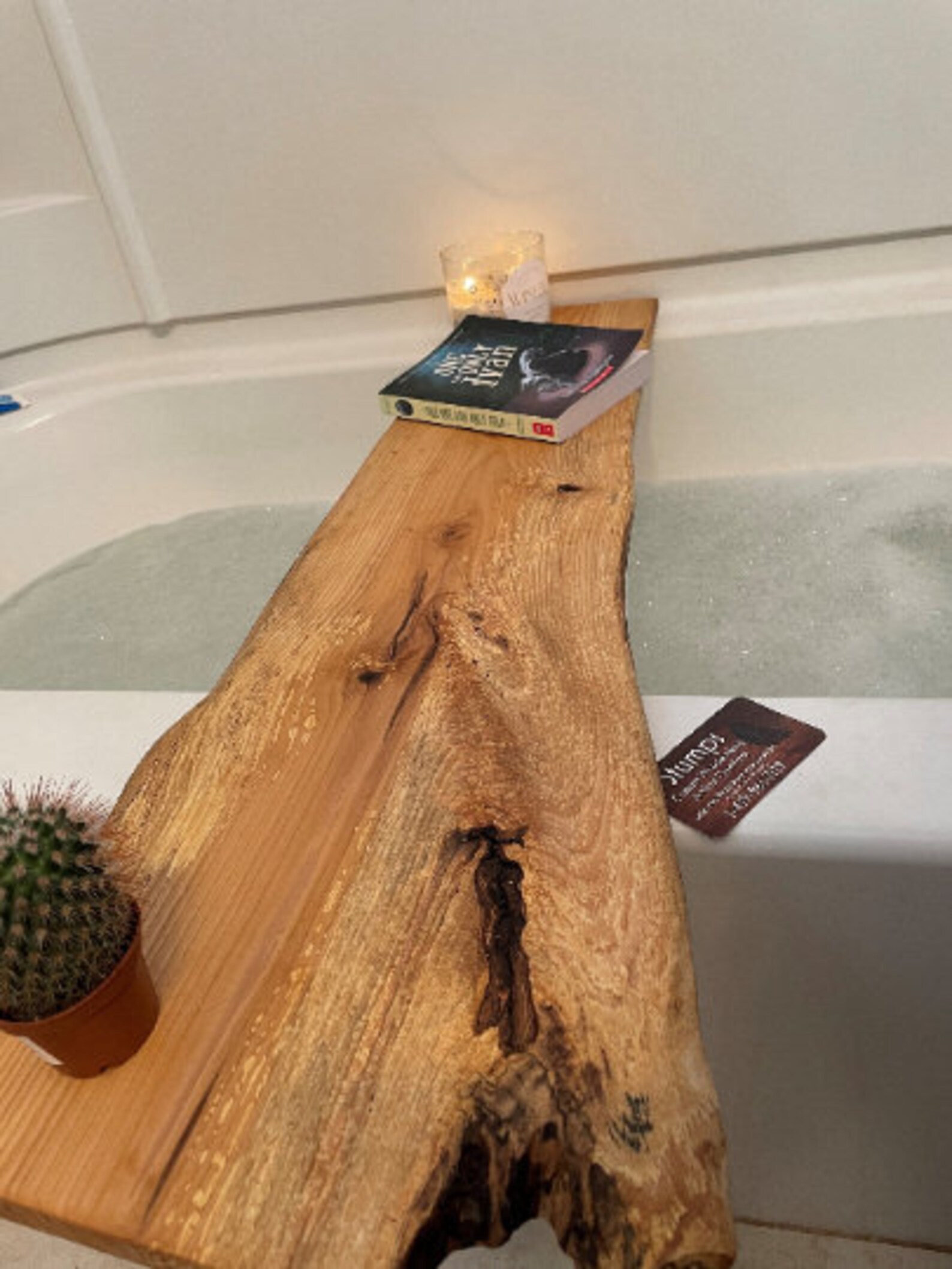 RARE Walnut Bathtub Tray Bath Caddy Bathtub Tray - Etsy