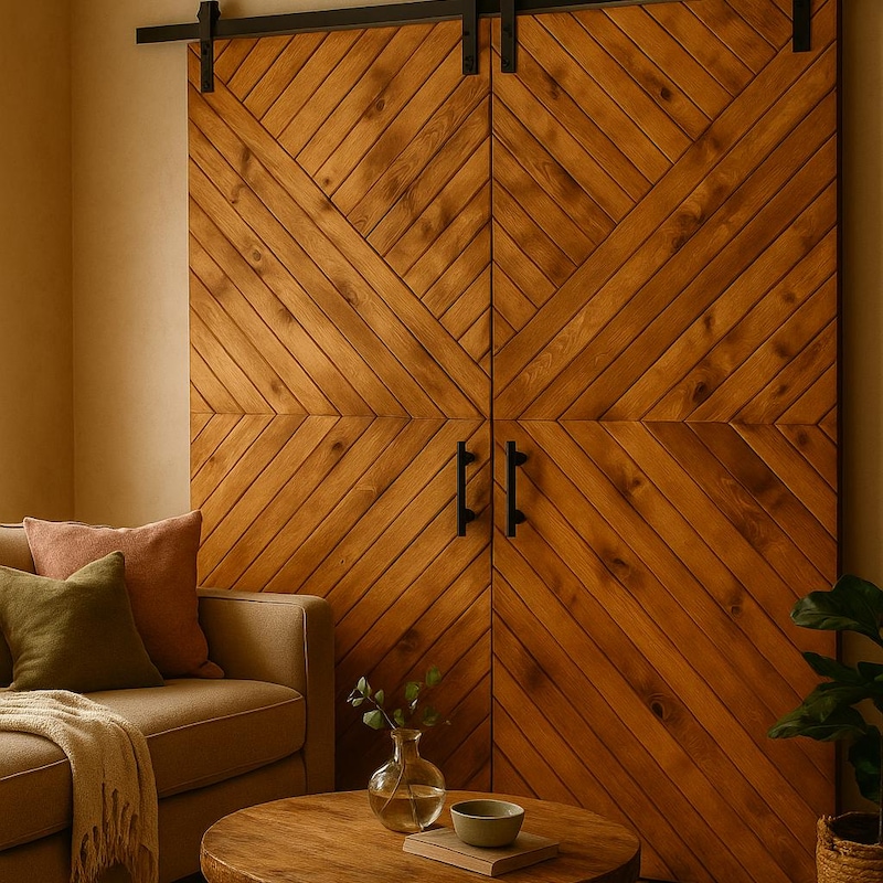 Chevron Barn Door - Etsy