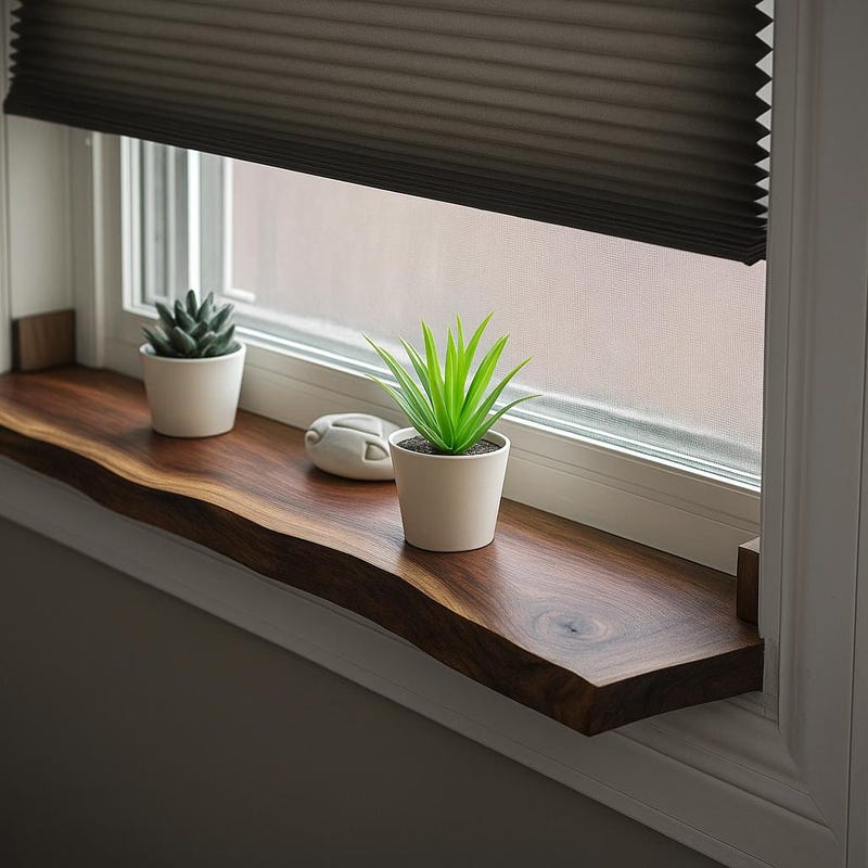 48" Live Edge Shelf - Etsy