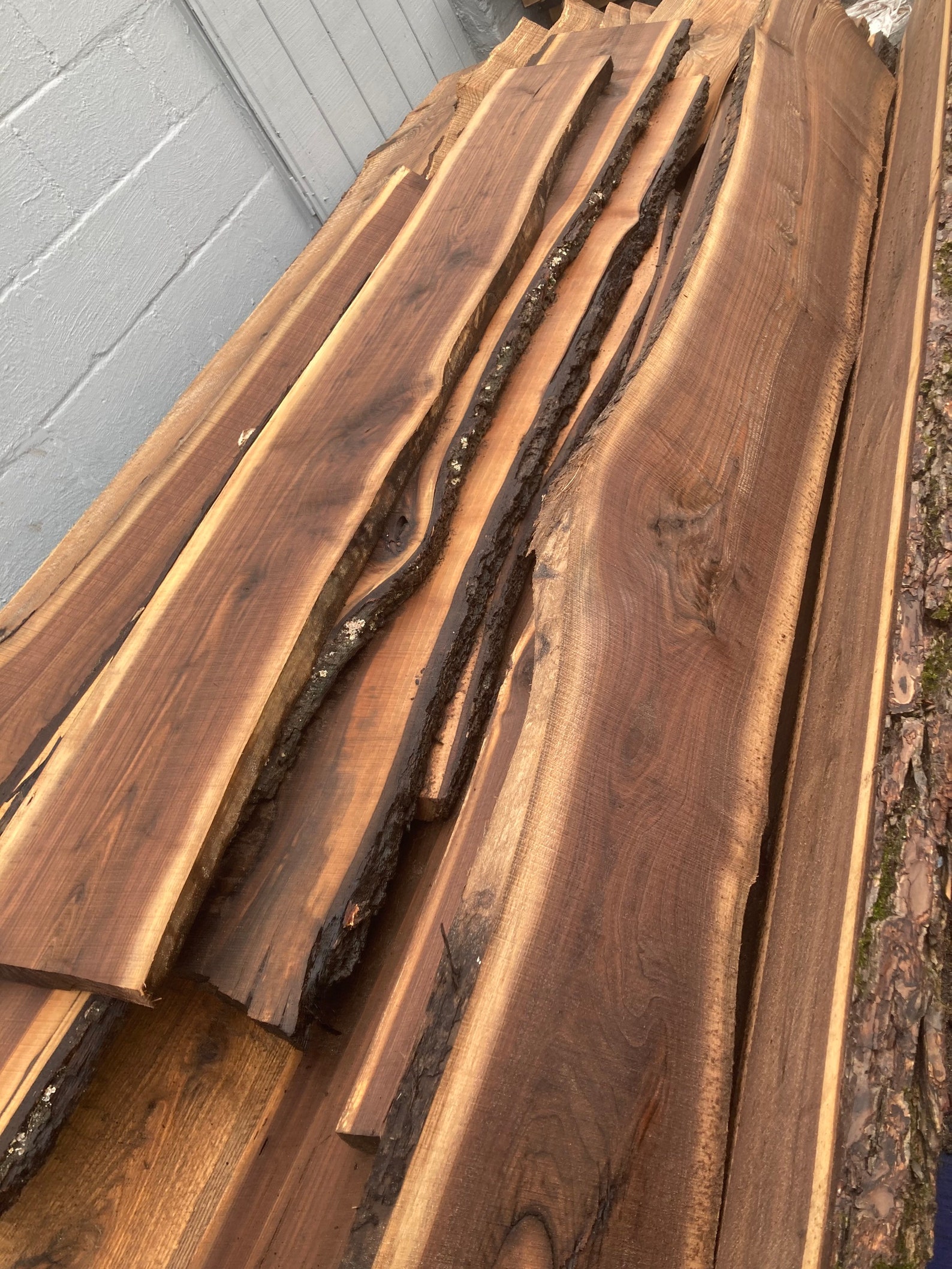 Black Walnut Live Edge Slabs Craft Single Piece Walnut Wood | Etsy ...