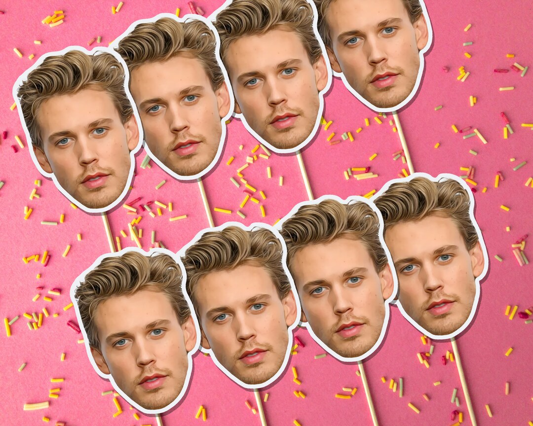 AUSTIN BUTLER Cupcake Toppers, Birthday Cupcake Toppers, Cupcake ...