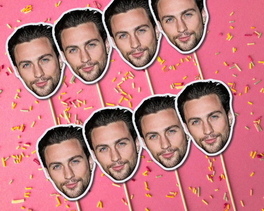 Aaron Taylor Johnson Cupcake Toppers: Handmade Movie Party Decorations ...