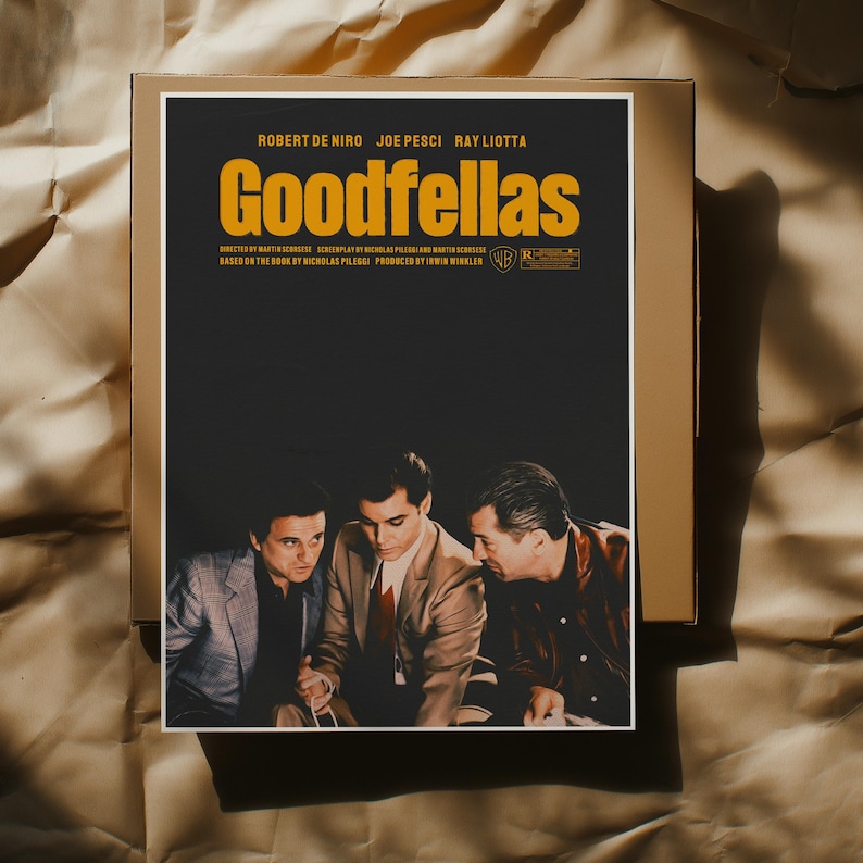 Goodfellas Alternative Film Movie Poster - Etsy Israel