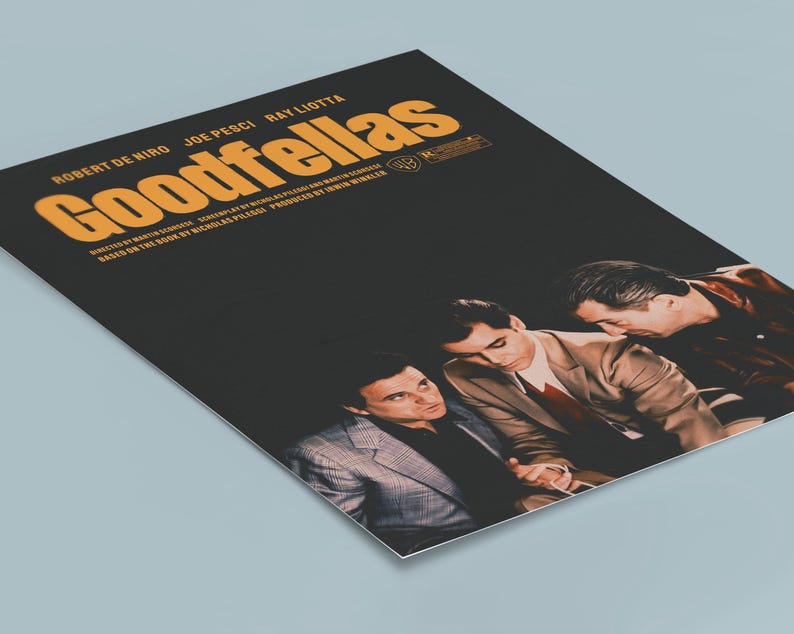 Goodfellas Alternative Film Movie Poster - Etsy
