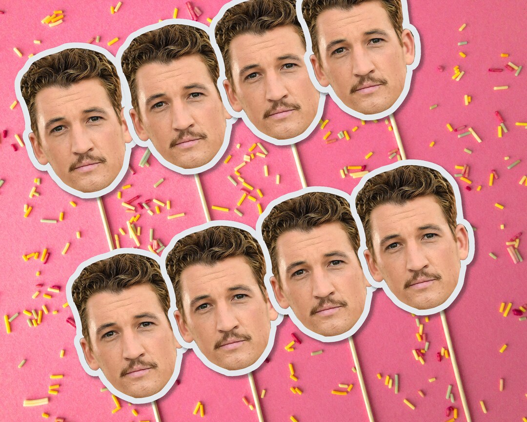 MILES TELLER Cupcake Toppers, Birthday Cupcake Toppers, Cupcake Toppers ...
