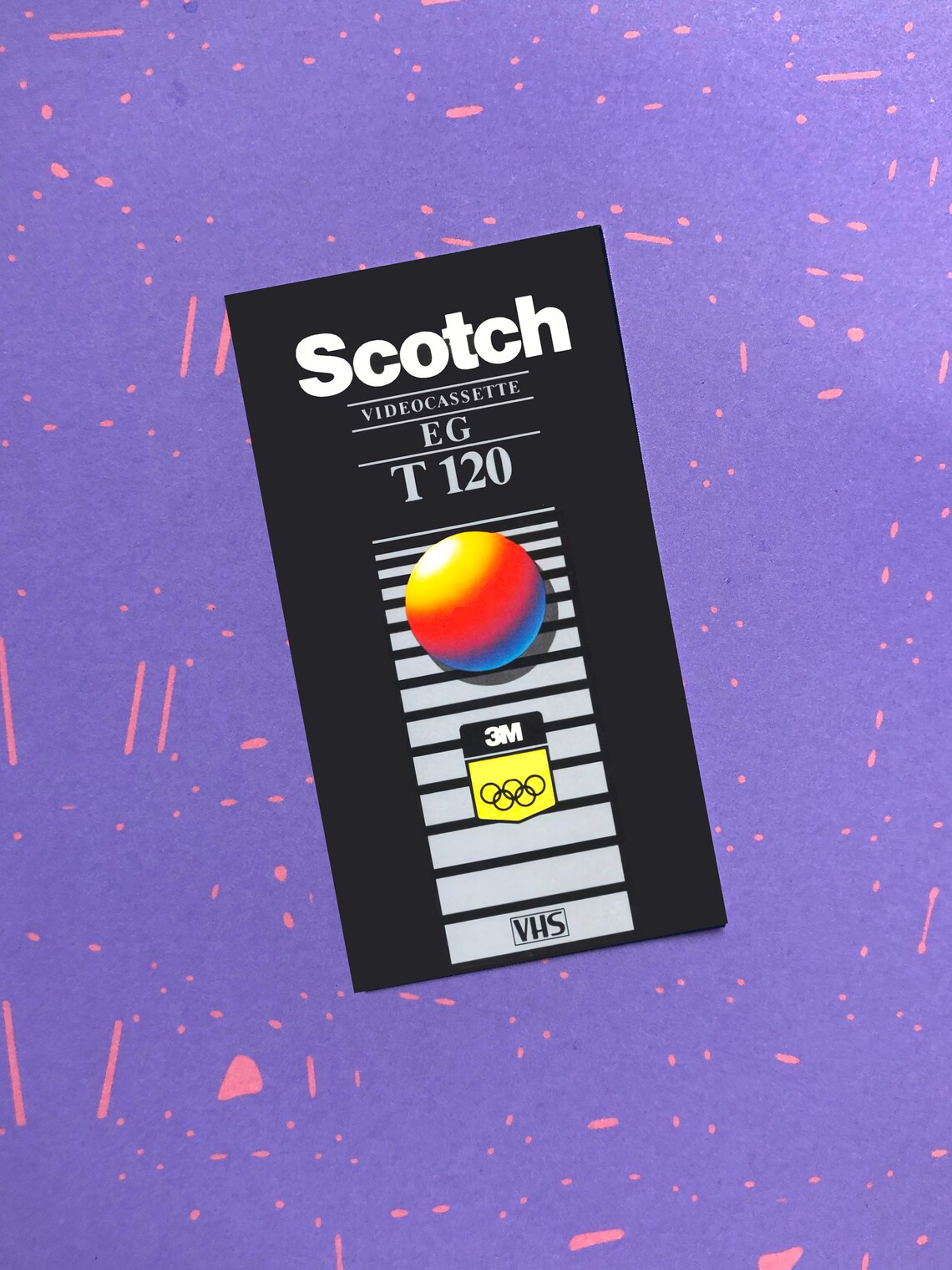 VHS Blank Tape Stickers 6 Pack Retro Stickers 90's | Etsy