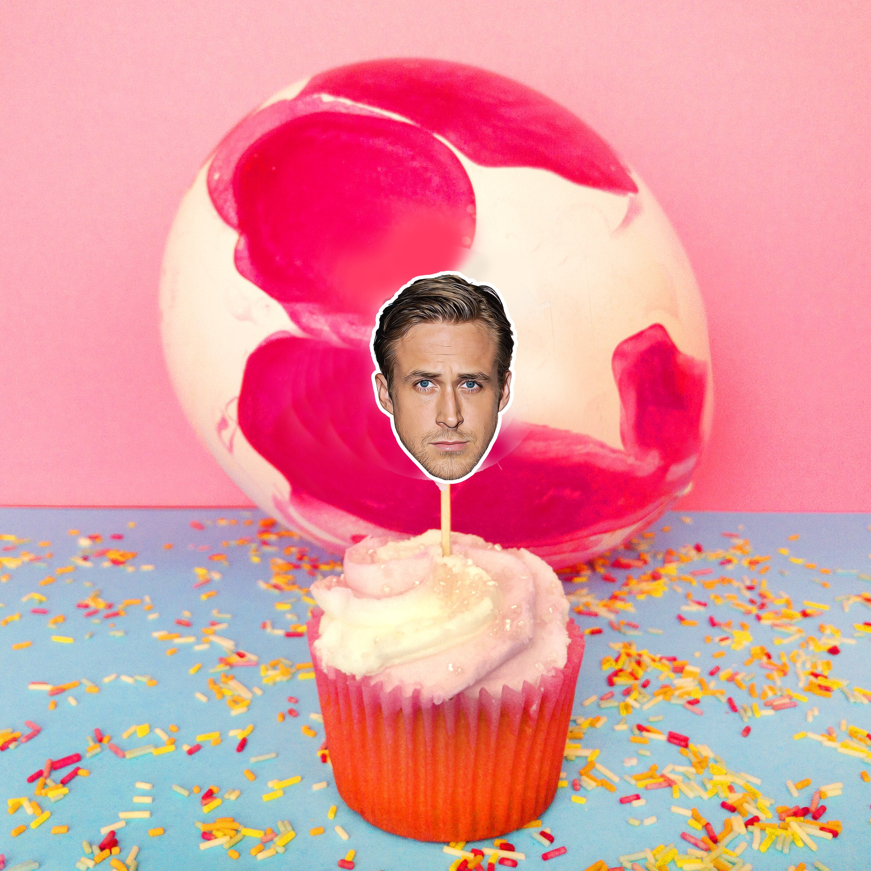 Ryan Gosling Happy Birthday Cake