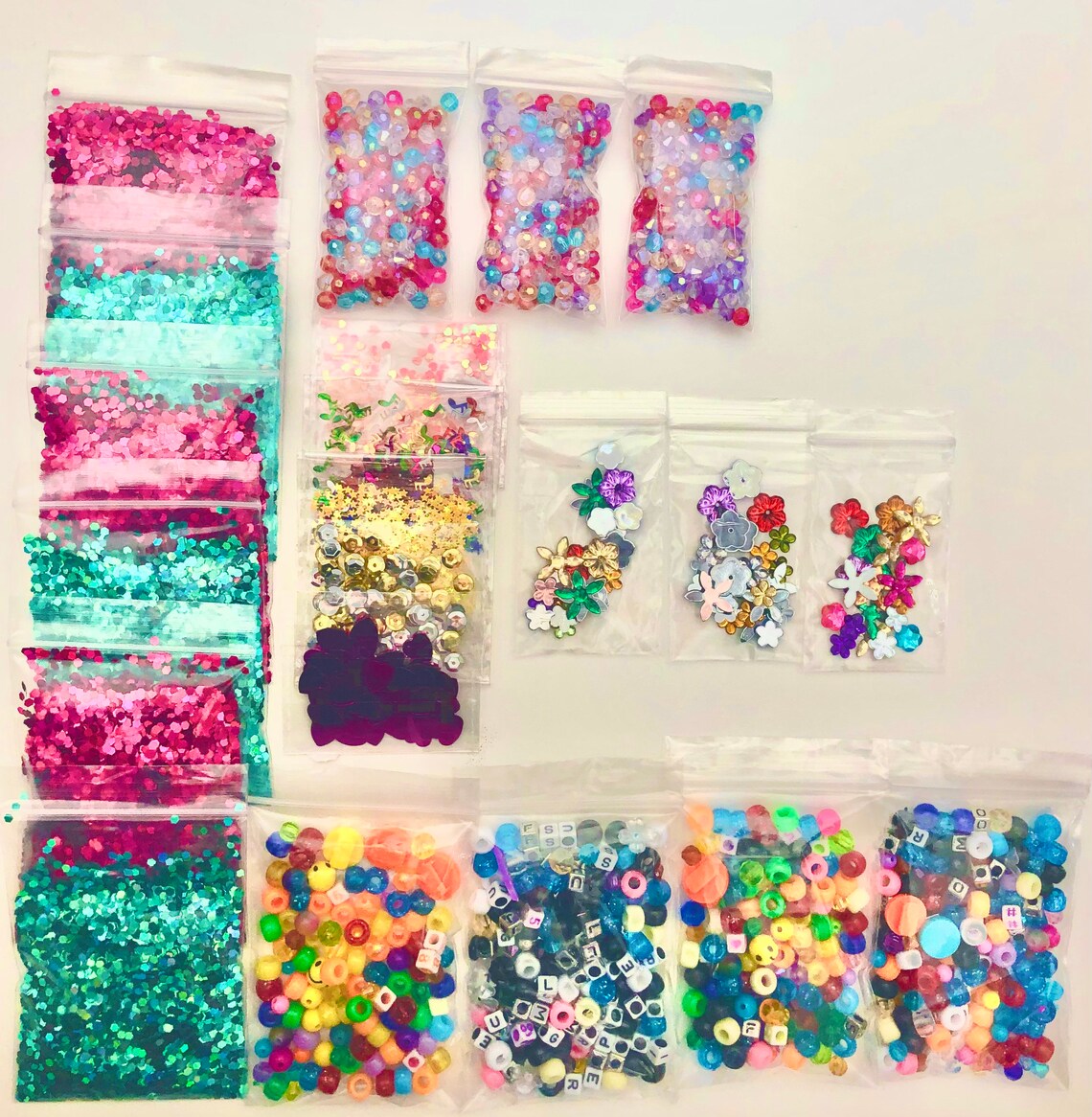 Super Fun High Quality Slime Add-ins: Sequence Glitter | Etsy