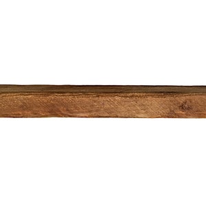 10" Deep 2" Thick Floating Shelf Solid Rough Sawn Pine Wood Handmade ...