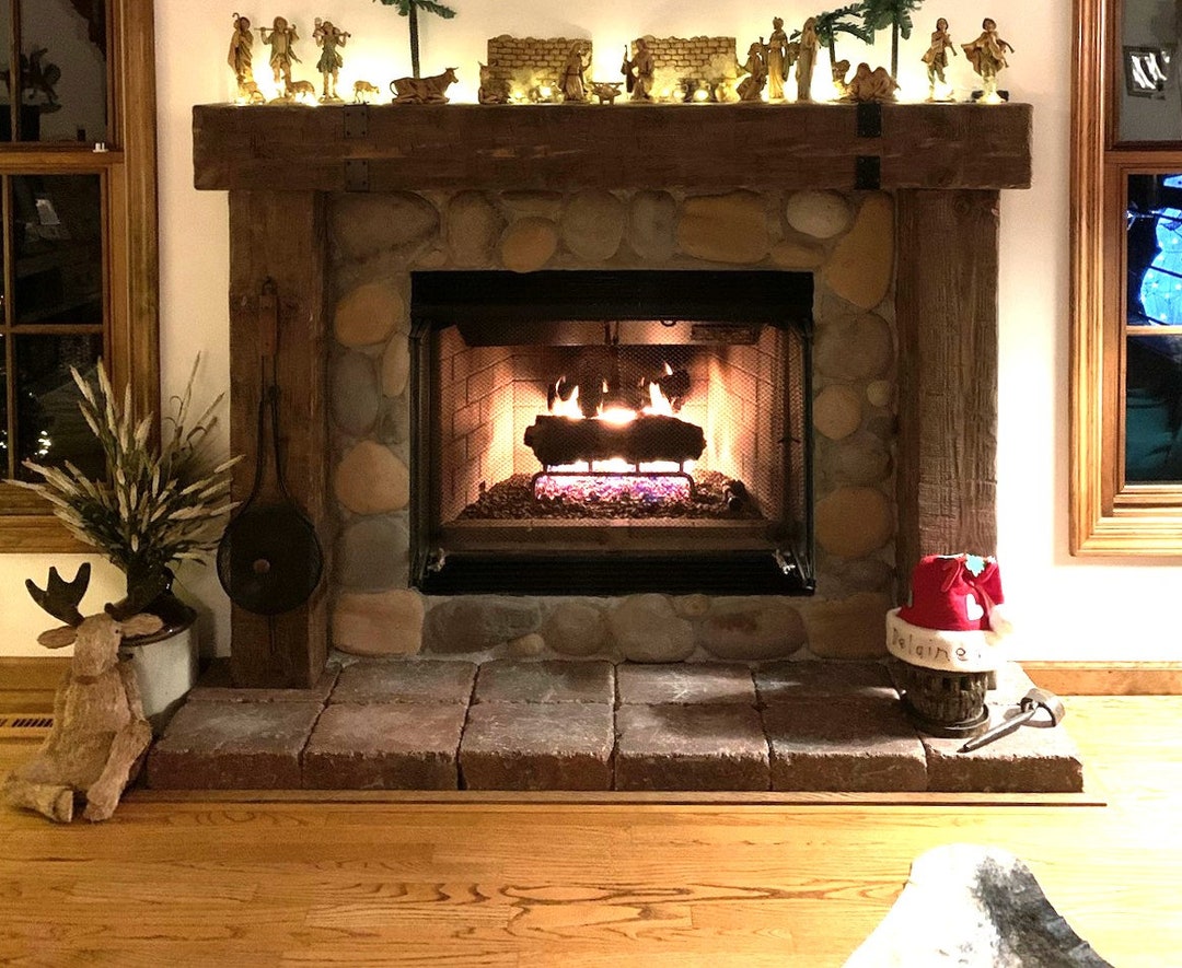 Fireplace Surround Mantels Custom Made to Your Size and Color With a ...