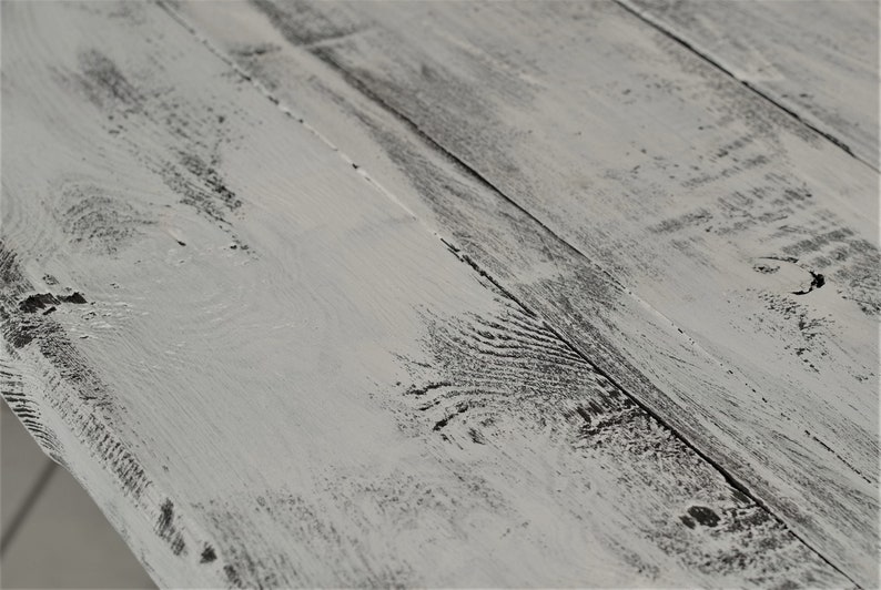 Whitewashed Farmhouse Kitchen Dining Room Rustic Solid Wood - Etsy