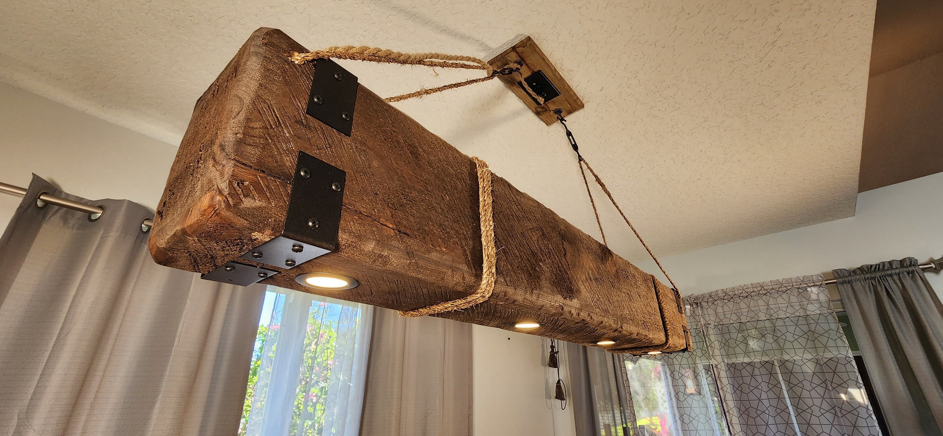 Barn Beam Light Fixture