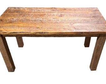Vintage Small Distressed Farmhouse Table - Etsy