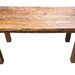 DIY Unstained Unfinished Farmhouse Style Solid Pine Wood Table ...