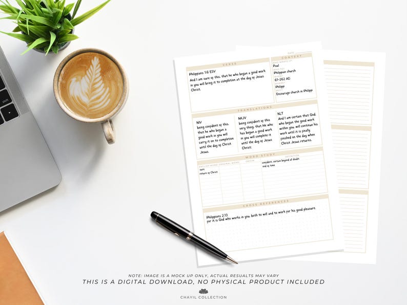 Printable Bible Verse Mapping Sheets | Digital and Printable PDF ...