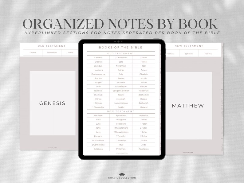 Bible Study Digital Notebook Devotional Journal Prayer Journal Quiet ...