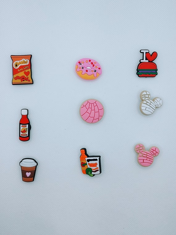 Food Croc Charms - Etsy