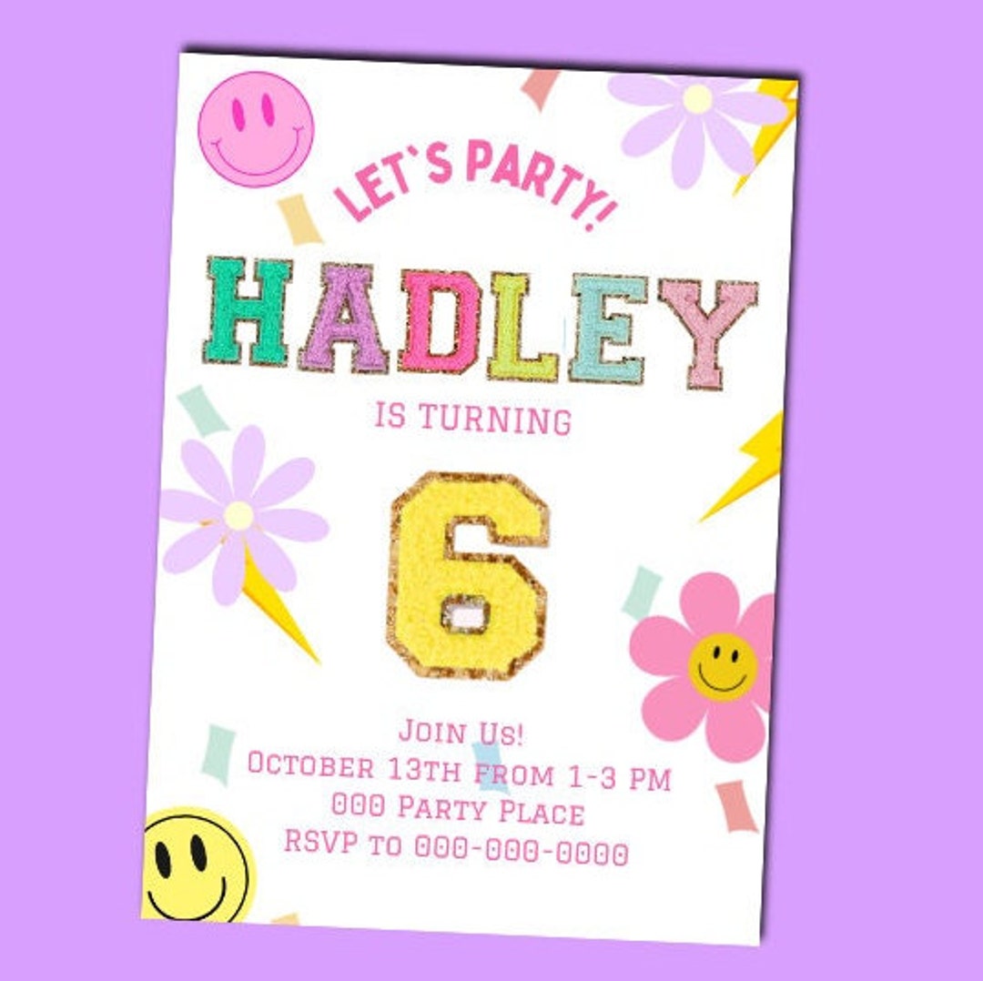 Birthday Invitation - Etsy