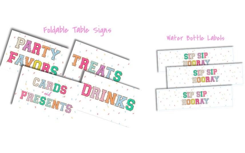 Stoney-clover Inspired Digital Birthday Bundle - Etsy