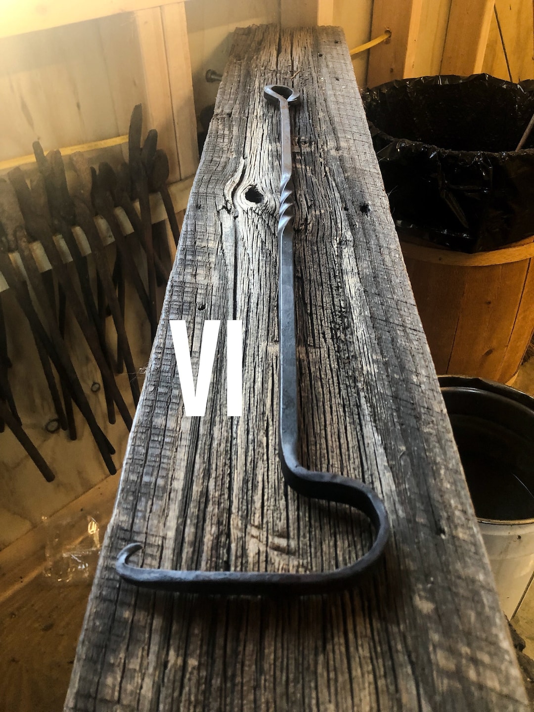 Fire Poker / Fire Rake / Fireplace Tool / Wood Stove/ Hand Forged - Etsy