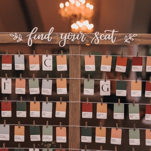 Wedding or Event Place Card Template Canva Template and - Etsy
