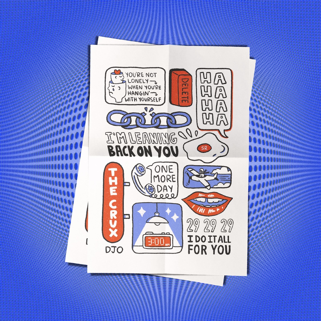 The Crux - Djo Inspired Album Poster - Etsy