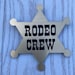 Rodeo Crew Badges - Etsy